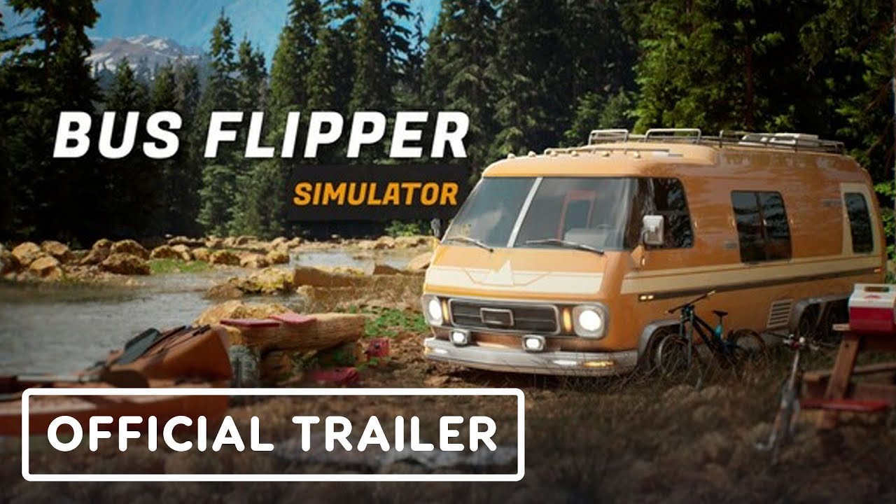 Bus Flipper Simulator - Official Cinematic Gameplay Announcement Trailer - YouTube