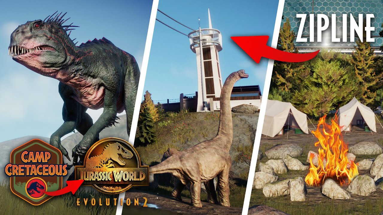 Building a BETTER JURASSIC WORLD CAMP CRETACEOUS | Jurassic World ...