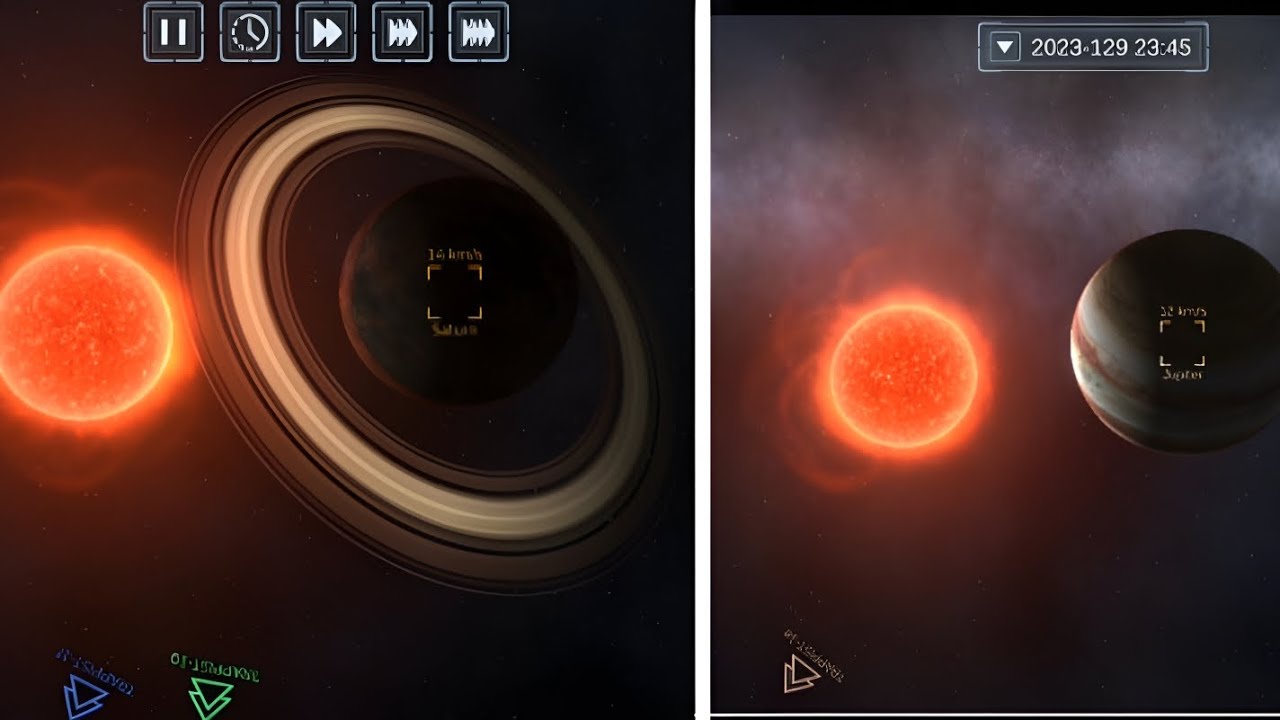 These planets destroying solar system | solar smash simulator gameplay ...