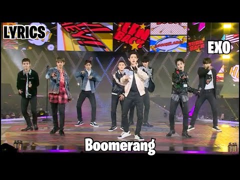 //LYRICS// EXO: 부메랑 Boomerang