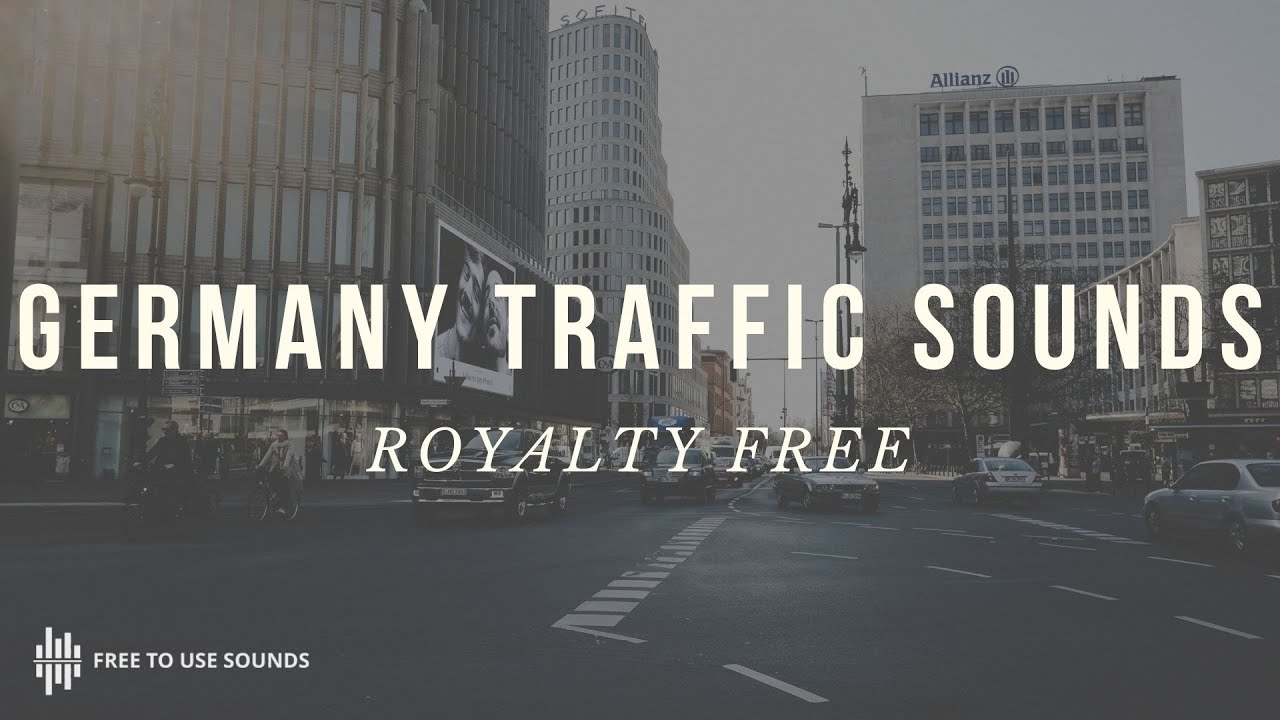 Street Traffic Rush Hour, City Noise Sound Effect Free Download!! - YouTube