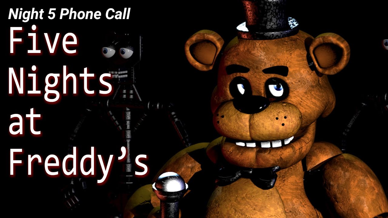 A Message from the Stage Gang | Night 5 Phone Call | FNaF 1 - YouTube