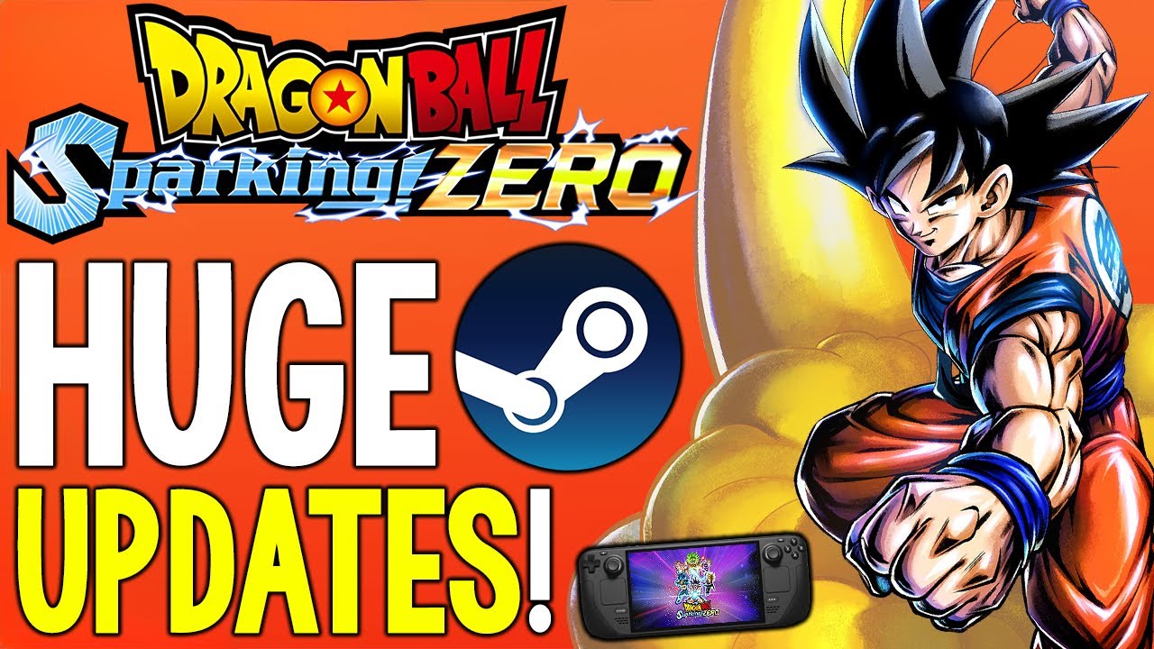 NEW Dragon Ball Sparking Zero PC UPDATES! Steam Deck Performance ...