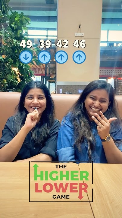 The Higher - Lower Game : Part 4 #friendsgame #tiktoktrend # ...
