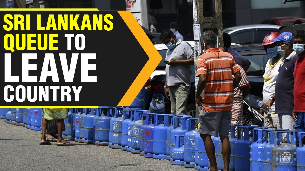 Queues in Sri Lanka – for fuel, food & now passports | WION Originals ...