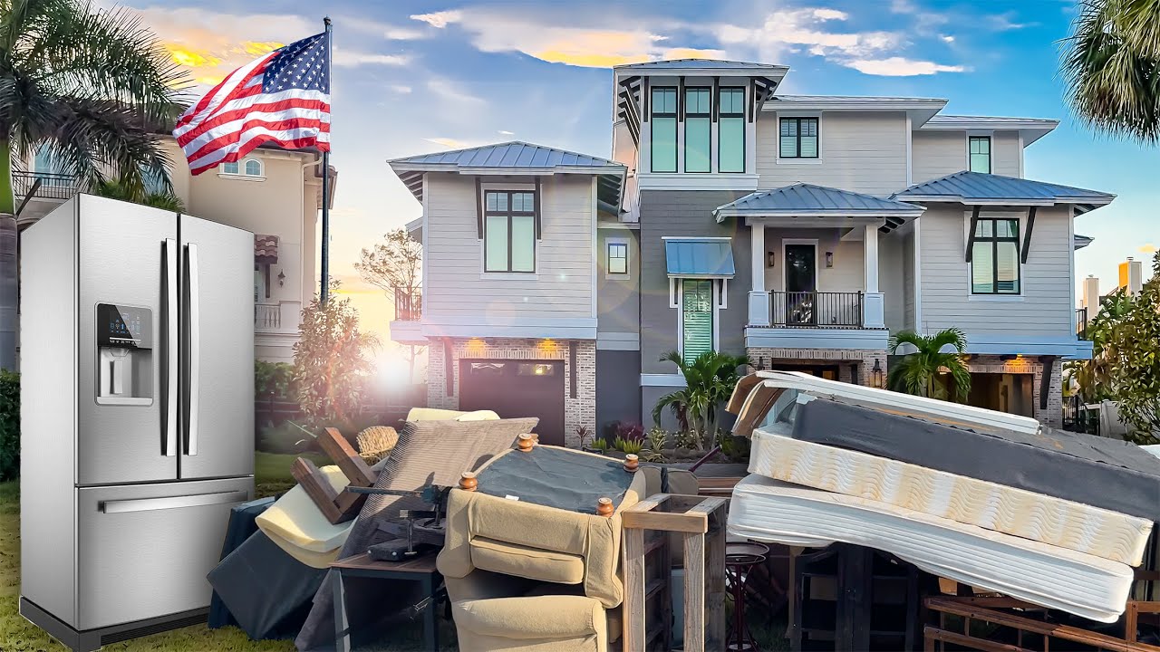 After Hurricane Helene Dunedin Florida Flooded, Furniture Totally ...