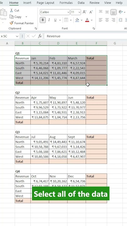 How to automatically sum data🤯 - YouTube