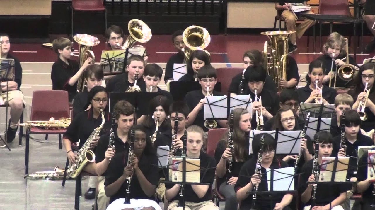 Armed Forces on Parade - 7th Grade Band - YouTube