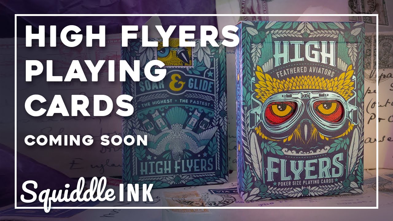 HIGH FLYERS Playing Cards - Available October 14th - YouTube