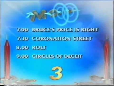 Christmas on Channel 3 North East ITV 1996 Monday December 23 line up ...