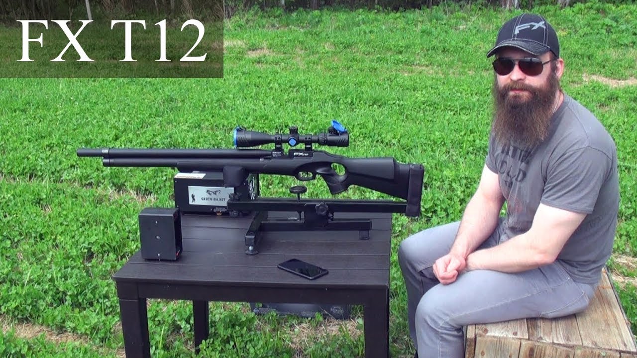Винтовка FX T12 - самая дешевая из ФХ. Группы на 50 метров. - YouTube