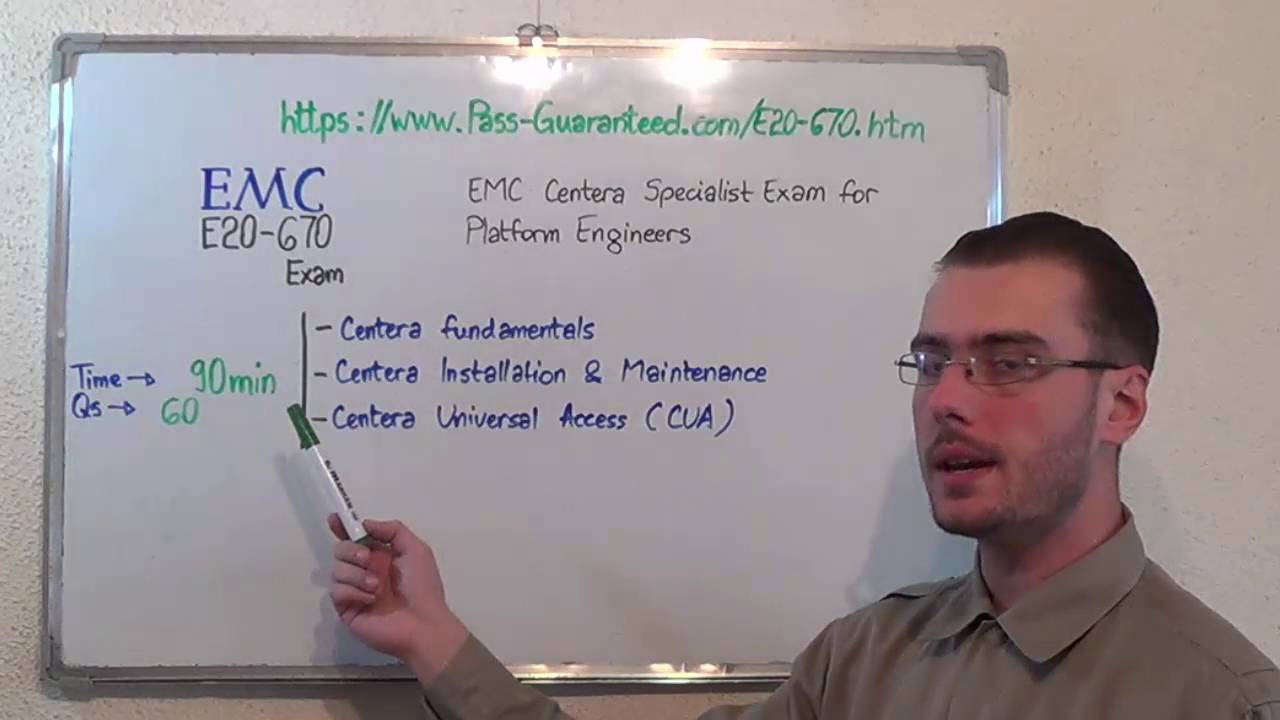 E20-670 – EMC Exam Centera Specialist Test Platform Questions - YouTube