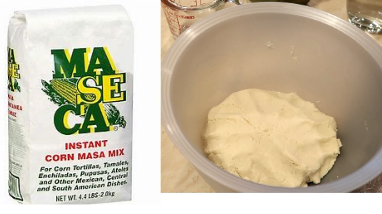 Como hacer Masa Instantanea de Maiz con Maseca - YouTube