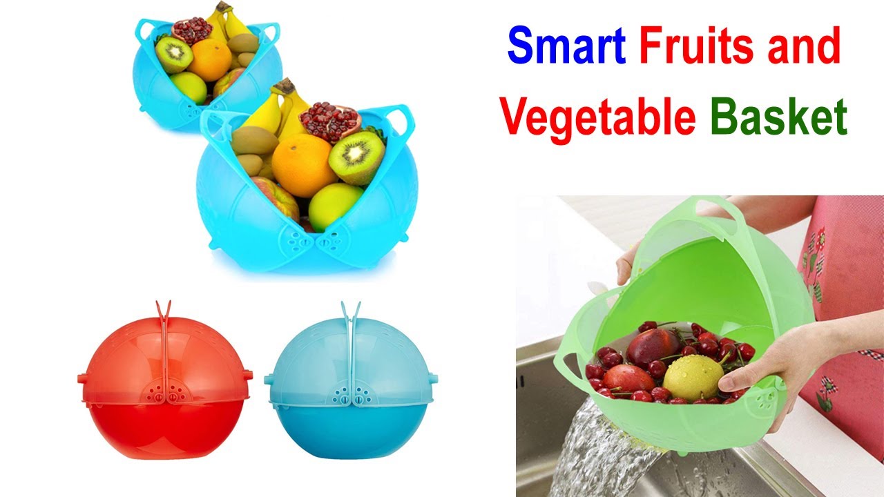 Fruits & Vegetable Basket | Smart Vegetable Bowl | Smart Basket - YouTube