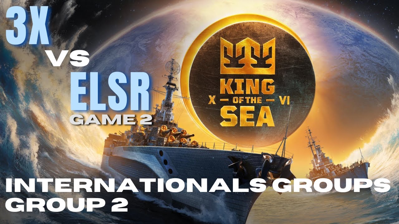 KotS XVI: Internationals Groups: Group 2: 3X vs ELSR (Game 2) - YouTube