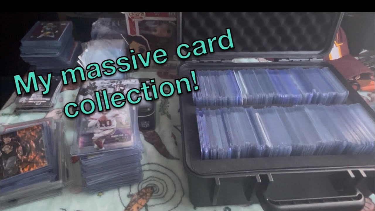 My massive Card Collection! Crazy hits! - YouTube