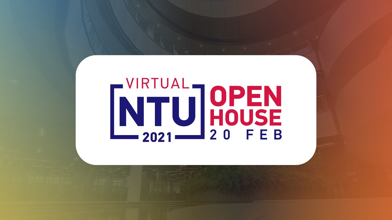 NTU Virtual Open House 2021 - North Spine Tour - YouTube