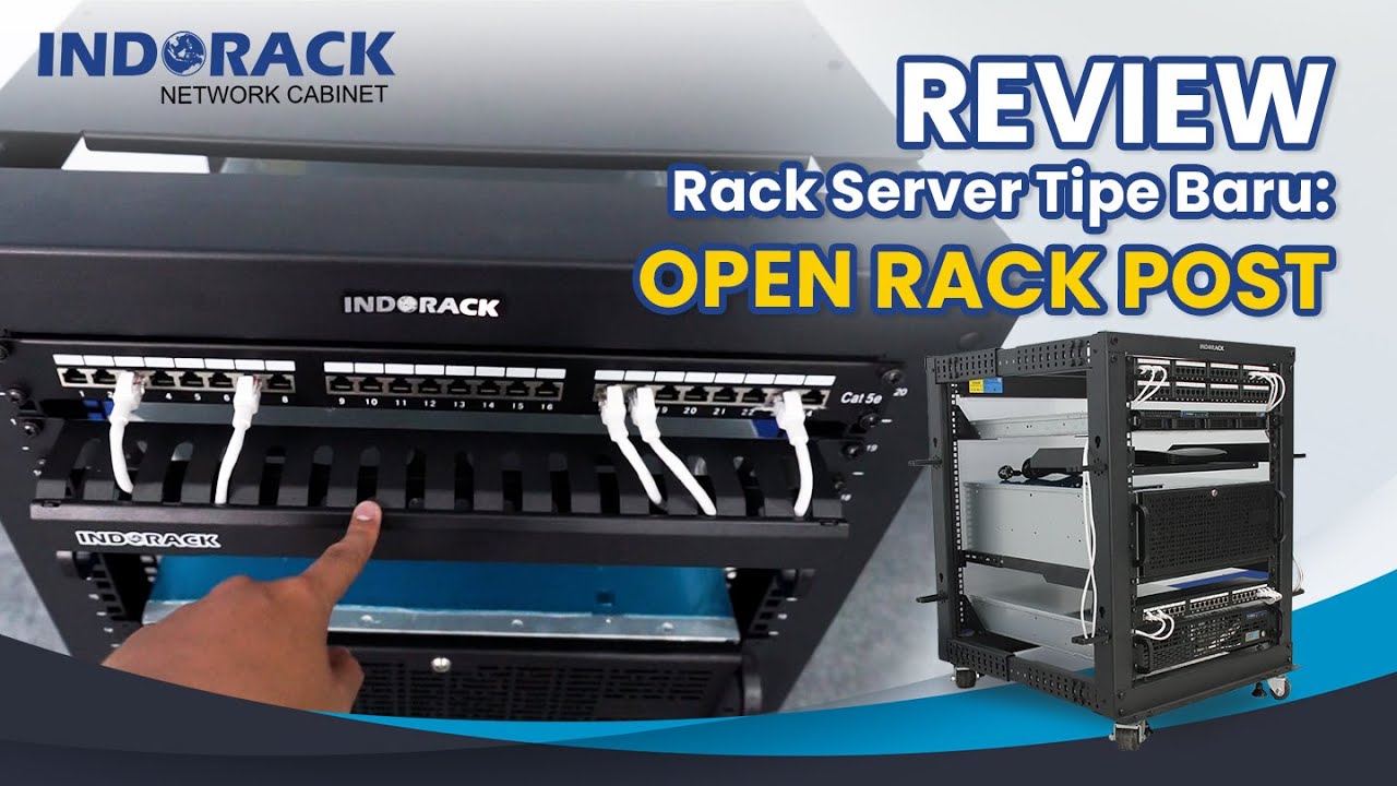 REVIEW RACK SERVER TIPE BARU: OPEN RACK POST - YouTube