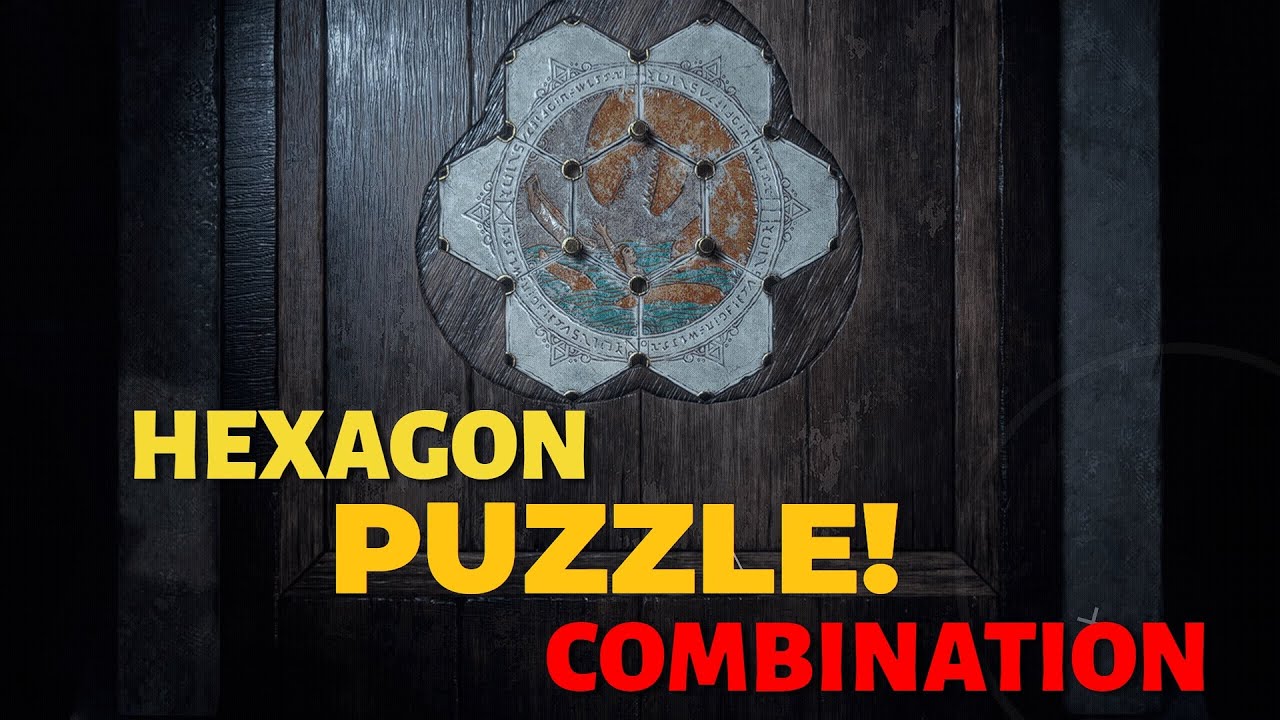 Resident Evil 4: Remake (Hexagon Puzzle Combination) - YouTube