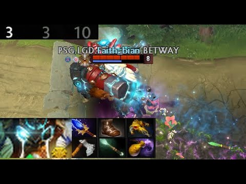 Faith_bian - Earthshaker | Team Spirit vs PSG.LGD (game 1) BO2 | The ...
