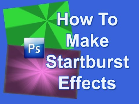 How To Make Starburst Effects In Photoshop - YouTube