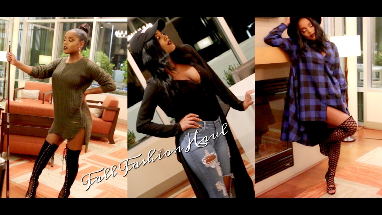 Fall Fashion Haul (Hot Miami Styles) | Ellarie - YouTube