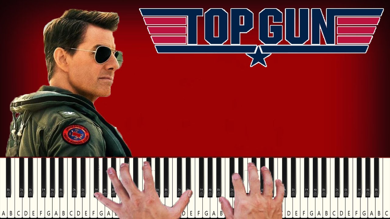 Top Gun Theme - PIANO TUTORIAL - YouTube
