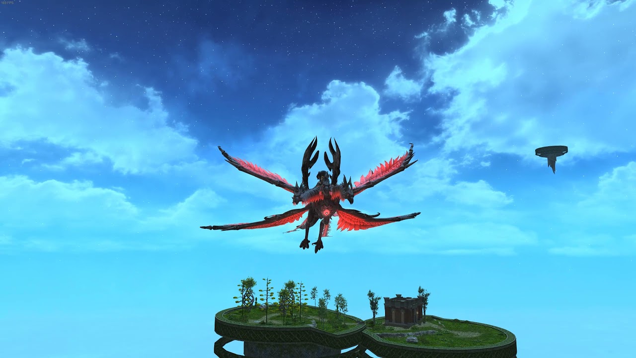 FFXIV Demi-Phoinix Mount From P4s - YouTube
