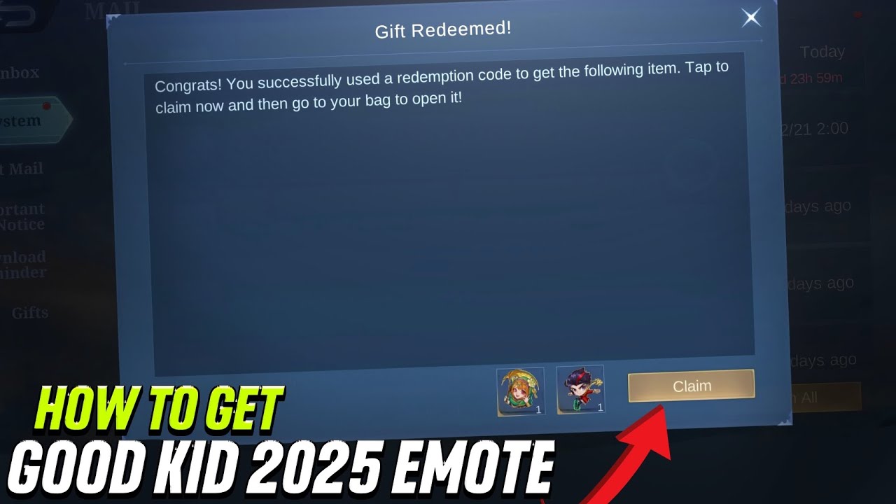 How to Get Ruby's 'GoodKid 2025' Ramadan Emote in MLBB! (Step-by-Step ...