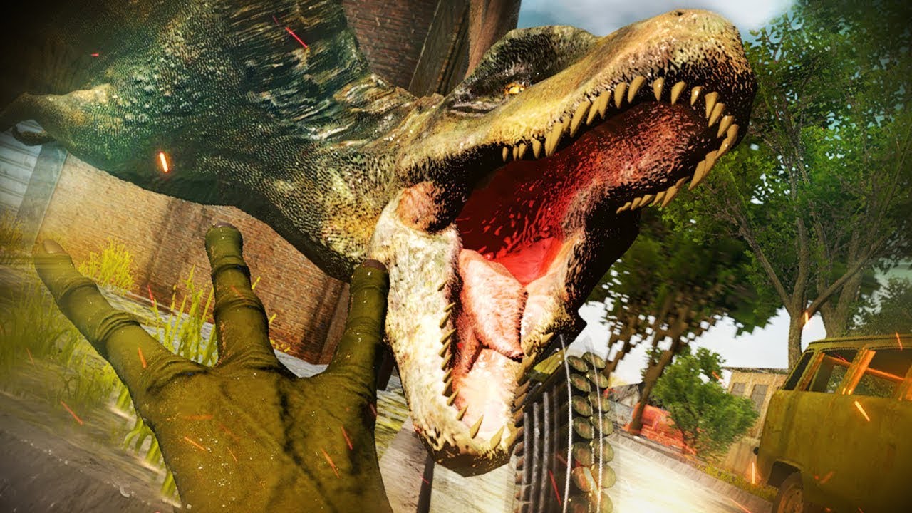 WORST DINOSAUR GAME, EVER? HILARIOUSLY BAD! | ESC: From Planet ...