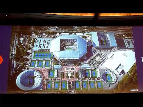USTA National Tennis Center Transformation revealed 8-15-13 - YouTube