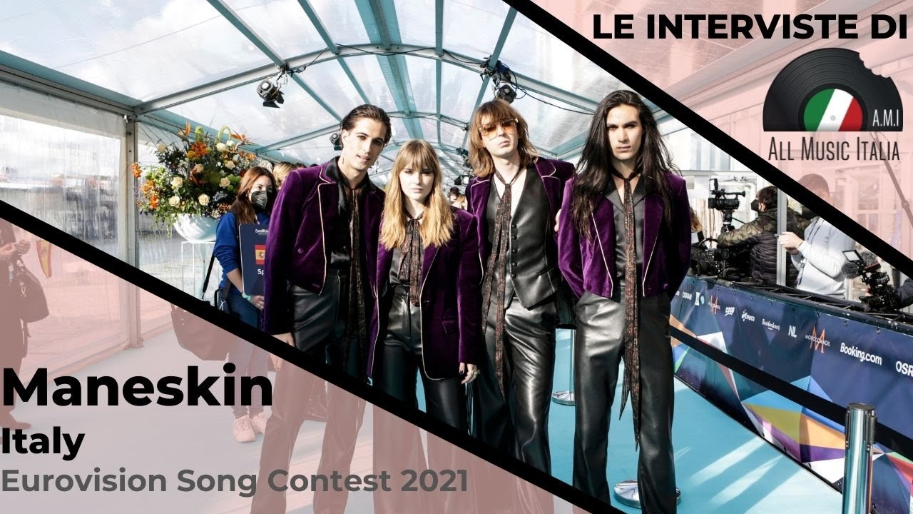 Maneskin Intervista Eurovision Song Contest 2021 - YouTube
