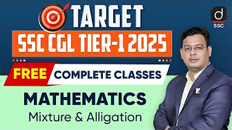 Quantitative Aptitude | CGL Tier-1 Complete Free Classes | Mathematics | Drishti SSC - YouTube