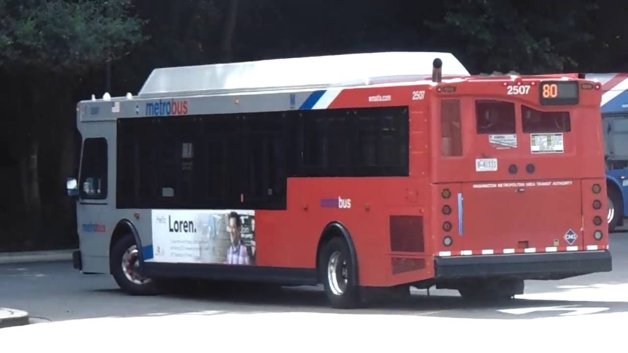 WMATA Metrobus: Bus Observations (August 2016) - YouTube