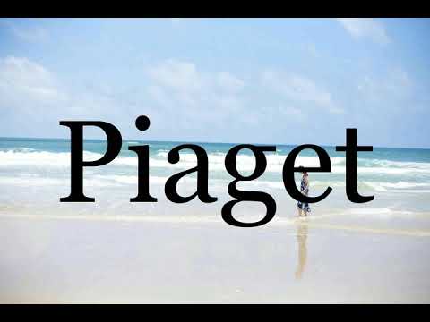 How To Pronounce Piaget🌈🌈🌈🌈🌈🌈Pronunciation Of Piaget - YouTube