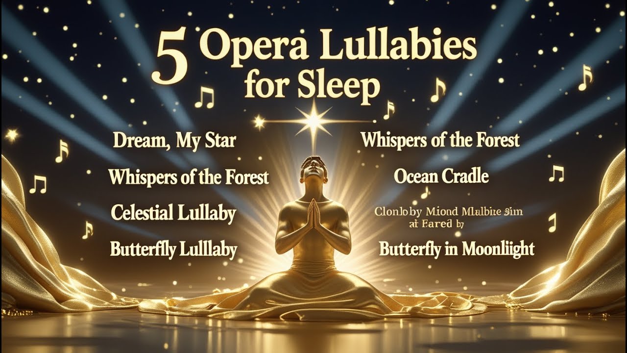 5 Opera Lullabies for Peaceful Sleep | Magical Bedtime Songs for Babies ...