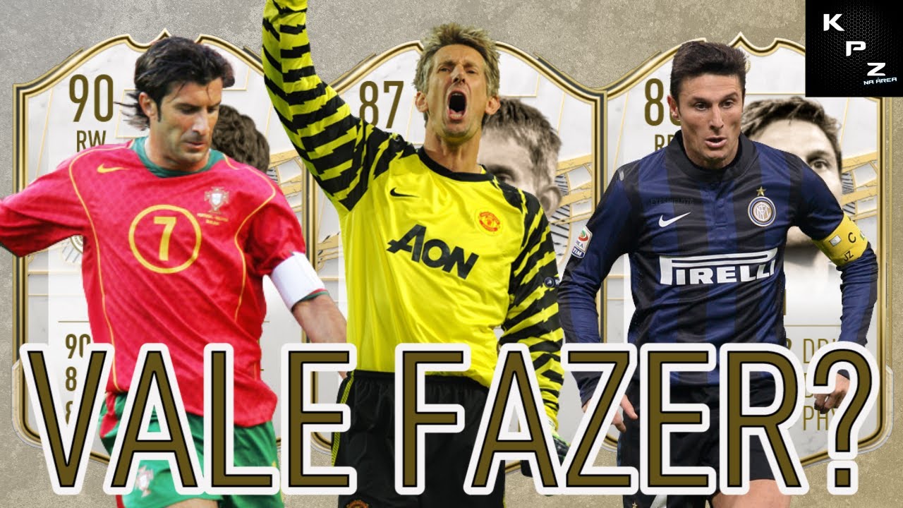 Dme De Icon Voltou 💥dme Sbc Icon Ídolo🔴figo Zanetti Van Der Sar🔴fifa 21