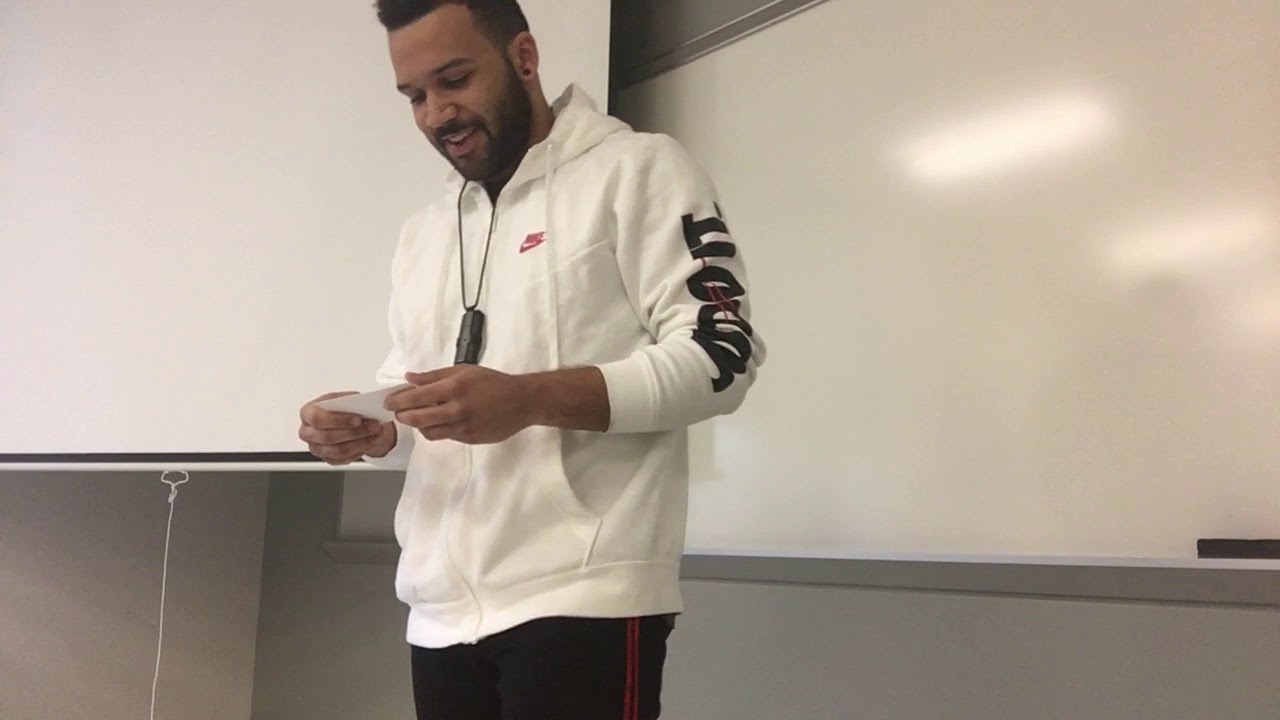 Speech 1 - Kevin Jefferson - YouTube