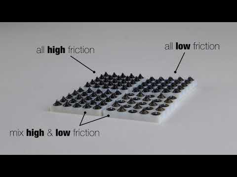 Printable Bistable Structures for Programmable Frictional Skins of Soft ...