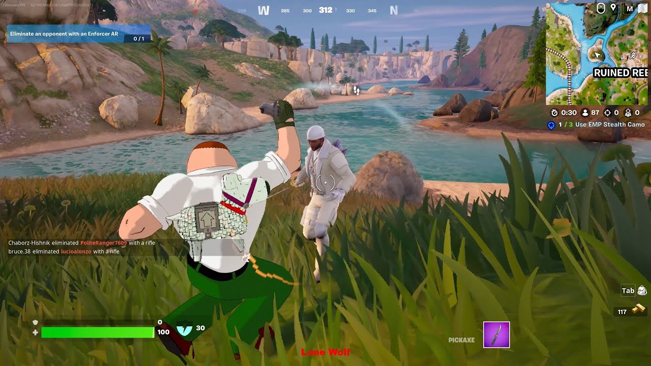 Pickaxe Fighting Baby! Ranked Zero Build Fortnite #130 - YouTube