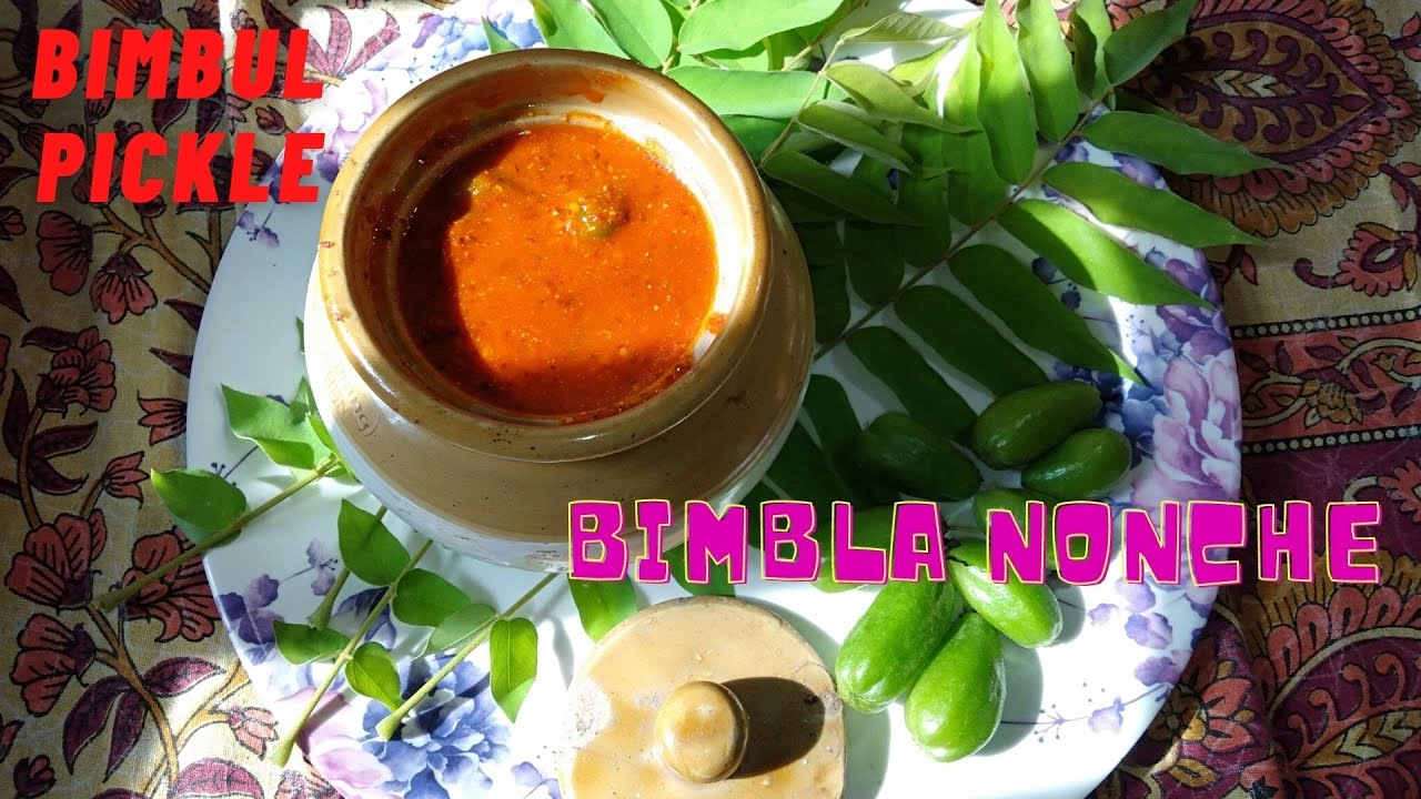 Bimbul Pickle I Bimbla Nonche I Pickle Recipe - YouTube