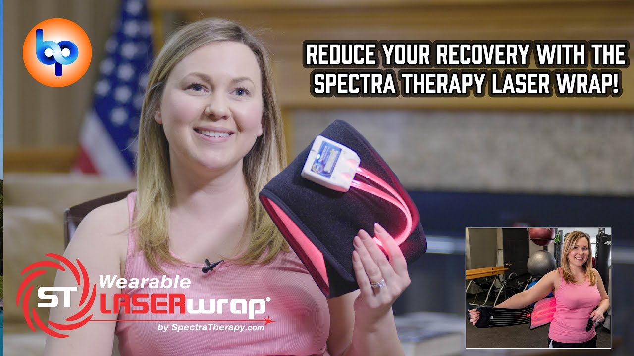 Reduce Your Recovery With The Spectra Therapy Laser Wrap! - YouTube