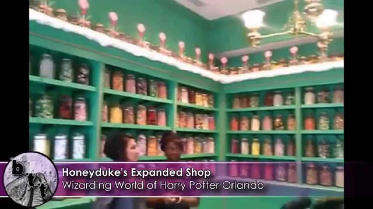 Expanded Honeydukes at Wizarding World of Harry Potter Universal ...