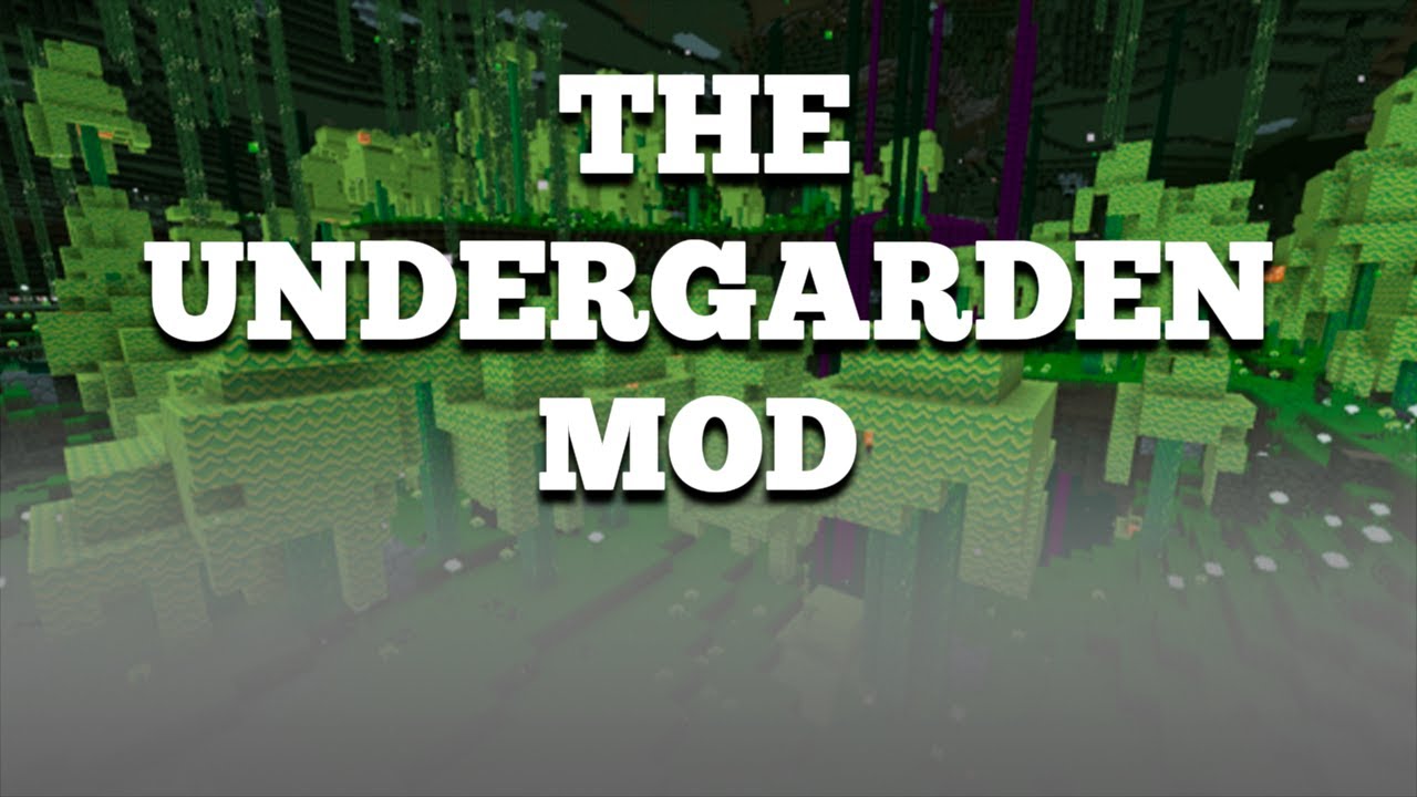 The Undergarden Mod [1.16.4/1.16.5] - YouTube