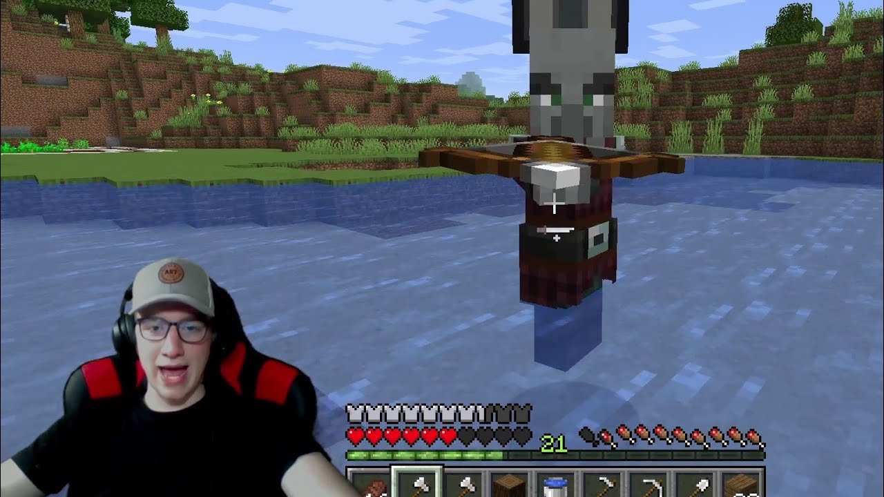 VOLUNTARY EXILE | GareTheBear Minecraft Ep: 3 - YouTube