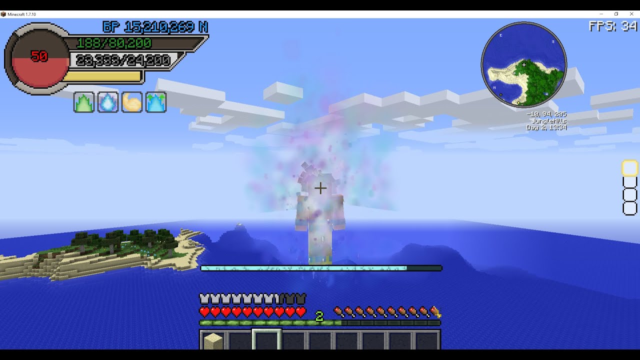 Minecraft ALL FORMS IN DBC AND HOW TO TRANFORM INTO THEM - YouTube
