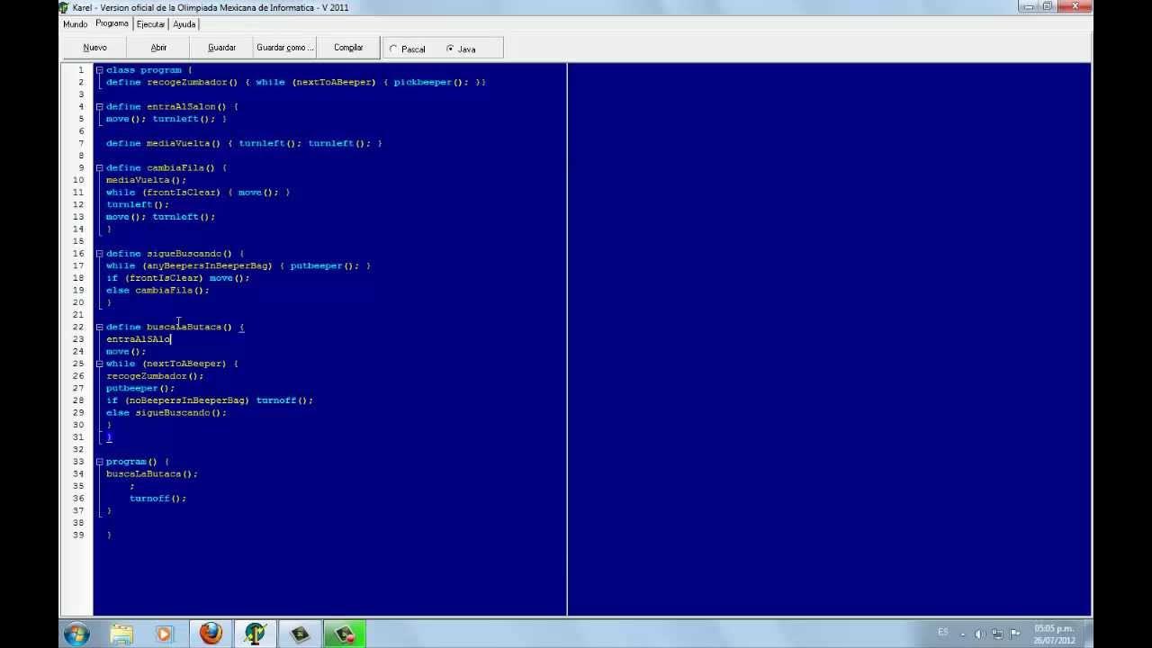 Karel El Robot Tutorial - YouTube
