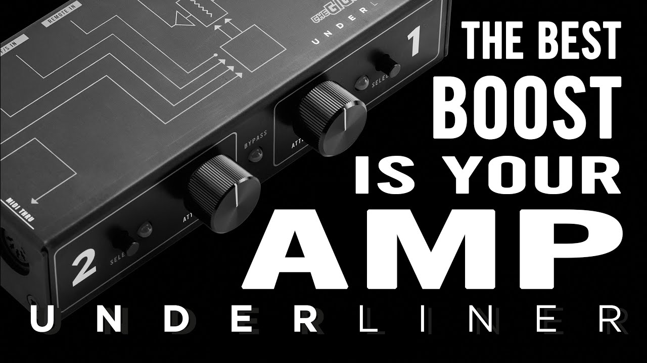 Getting MORE from your guitar amplifier with TheGigRig UnderLiner - YouTube