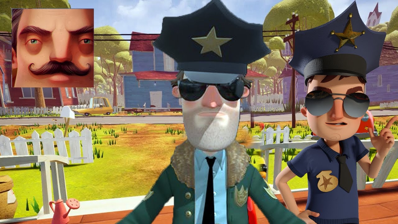 Hello Neighbor - My New Neighbor Hello Neighbor 2 Police Leslie ...