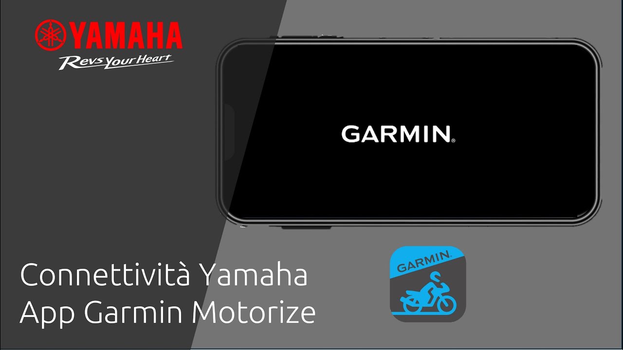 Yamaha Connectivity: Garmin Motorize app (IT) - YouTube